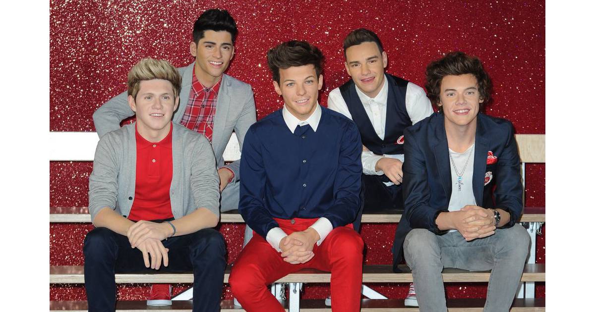 Les statues des One Direction, au Musée de Madame Tussauds à Londres ...