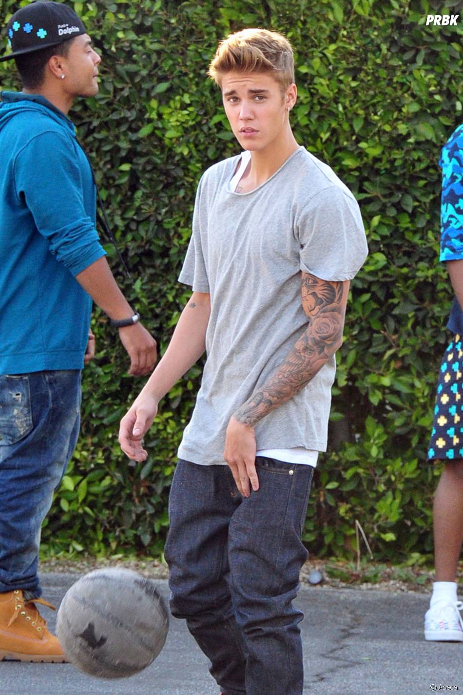 Justin Bieber à Los Angeles avec son ex Jacque Rae Pyles le 14 ...