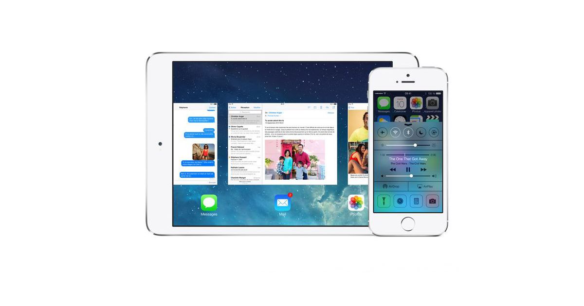 iOS7 est disponible en téléchargement depuis le 18 septembre 2013 ...