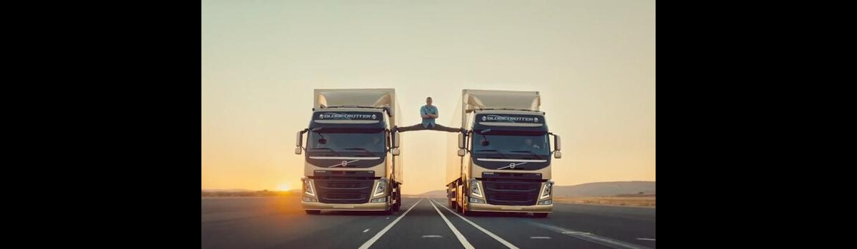 Vidéo : Jean-Claude Van Damme en grand écart entre deux camions pour ...