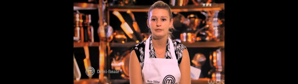 Photo : Masterchef 2013 : Marie-Hélène voudrait évoluer dans le ...
