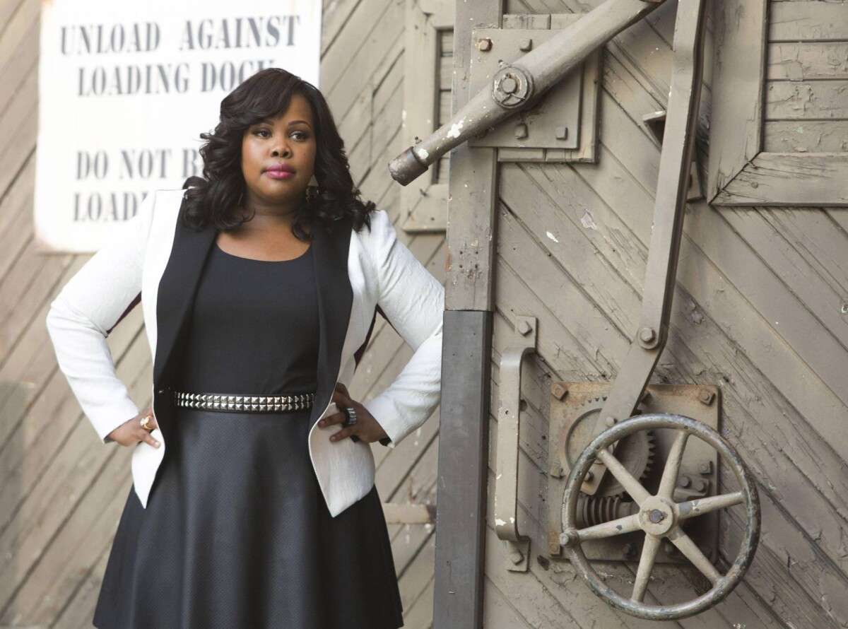 Photo : Glee saison 5, épisode 11 : Amber Riley, aka Mercedes, fait son ...