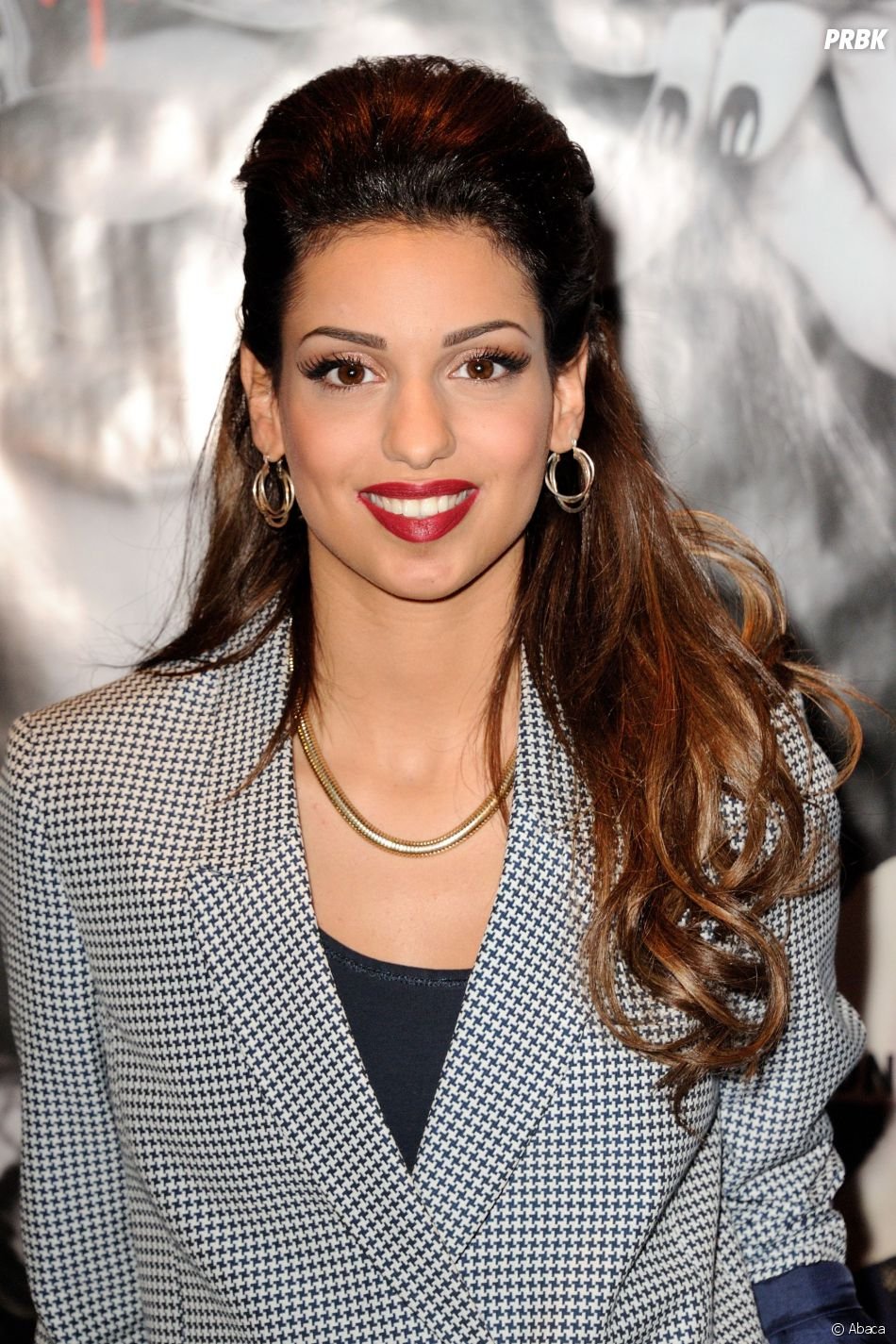 Tal tout sourire à l'avant-première de son documentaire, au Grand Rex ...