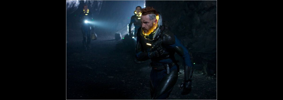 Photo : Prometheus : Sean Harris devant la caméra de Ridley Scott ...