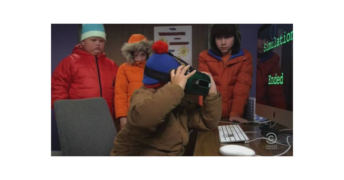 South Park : une critique de l'Oculus Rift se termine avec les héros de ...