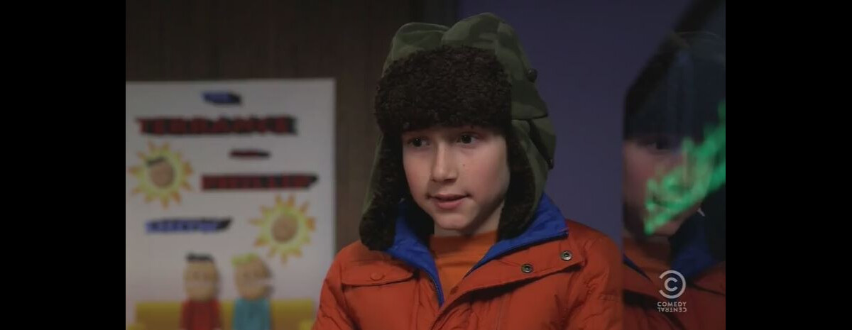 Photo : South Park : Kyle en vrai dans l'épisode 7 de la saison 18 ...