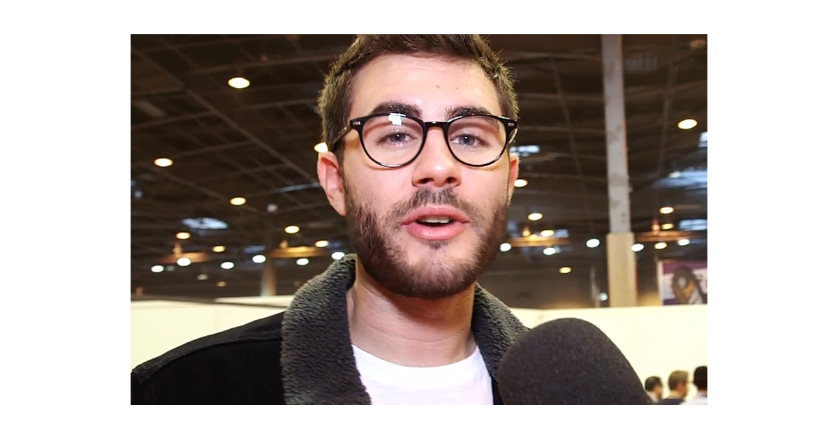 Cyprien en interview pour PureBreak au Video City Paris - Purebreak