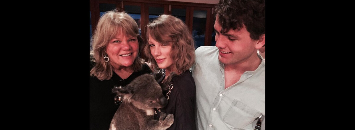 Photo : Taylor Swift pose avec un koala sur Instagram - PureBreak