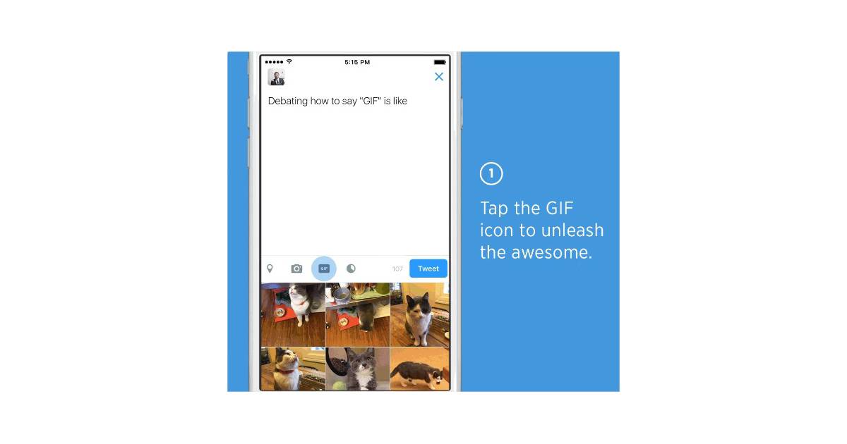 Twitter : un moteur de recherche de GIFs débarque pour vos tweets et DM ...