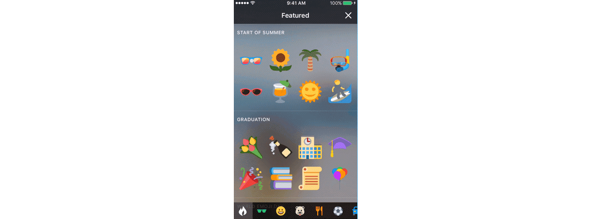 Photo : Twitter copie Snapchat et lance les stickers pour customiser ...