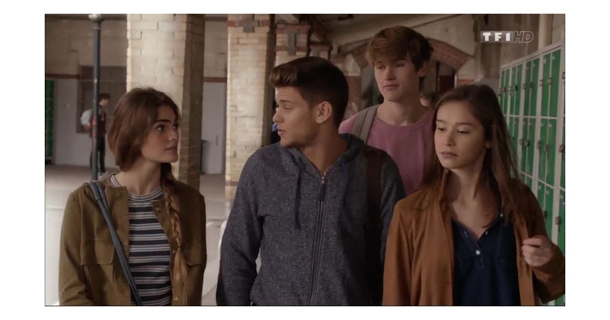 Rayane Bensetti et Léa Lopez dans la série Clem diffusée sur TF1 ...