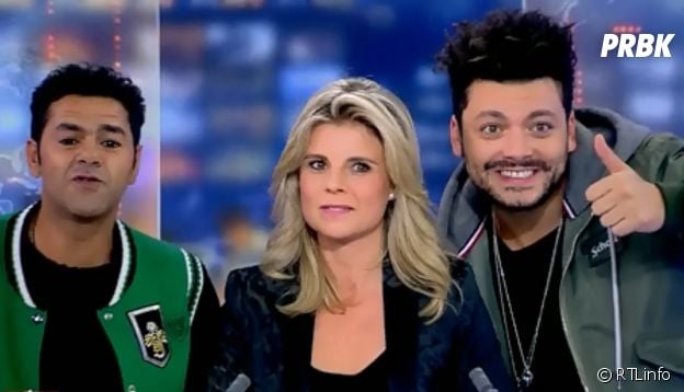 Kev Adams et Jamel Debbouze incontrôlables en direct : ils retournent un JT belge - Purebreak