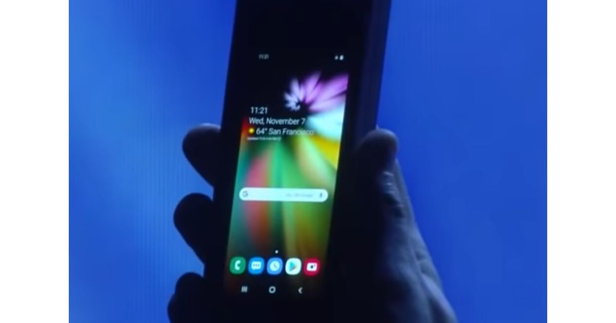 Infinity Flex Display : Samsung dévoile (un peu) son premier smartphone ...