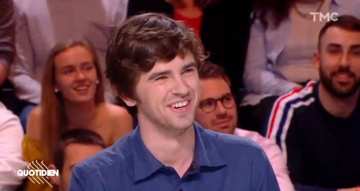 Vidéo : Freddie Highmore (Good Doctor) parle français dans Quotidien et ...