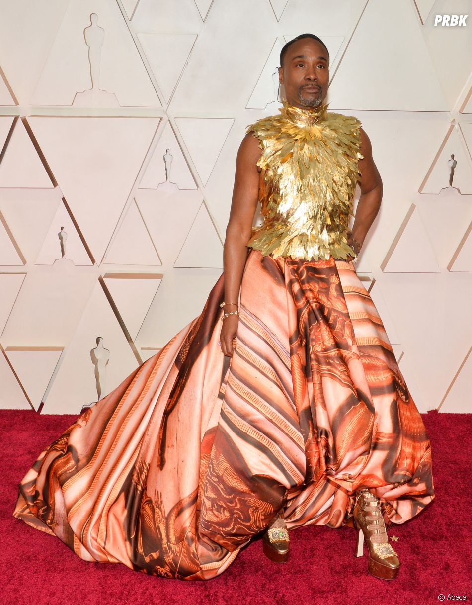 Billy Porter sur le red carpet de la 92ème cérémonie des Oscars, ce ...