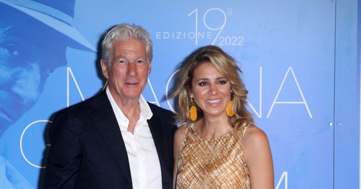 Richard Gere, au côté de sa femme Alejandra Silva, est honoré pour l ...