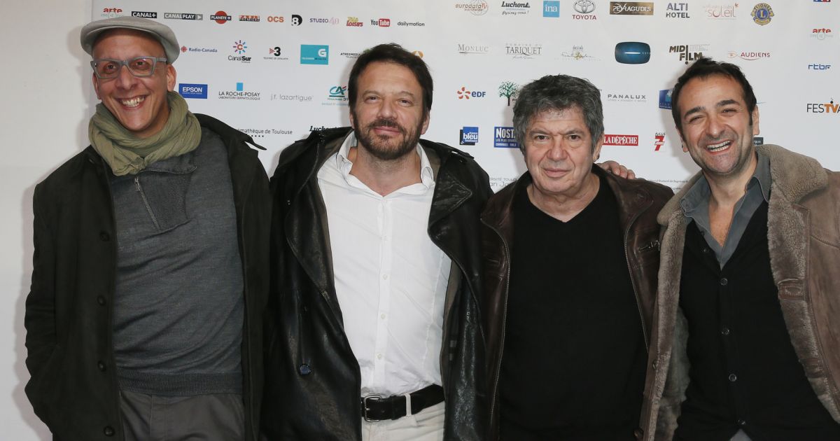 Les acteurs Samuel Le Bihan, Rodrigue Faucin , Lionnel Astier, Mikaël ...