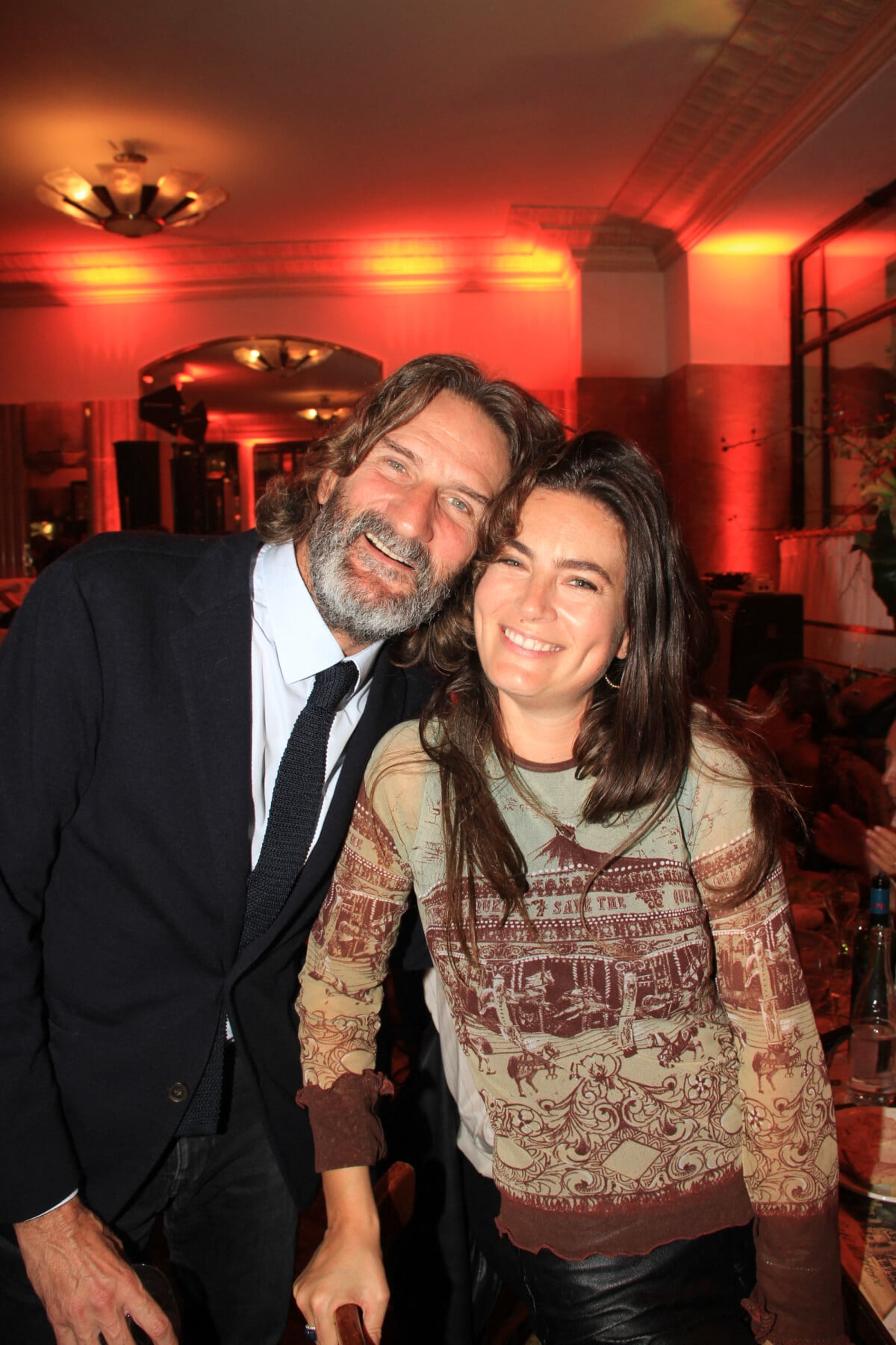 Photo : Frédéric Beigbeder et sa femme Lara Micheli - Soirée de la ...