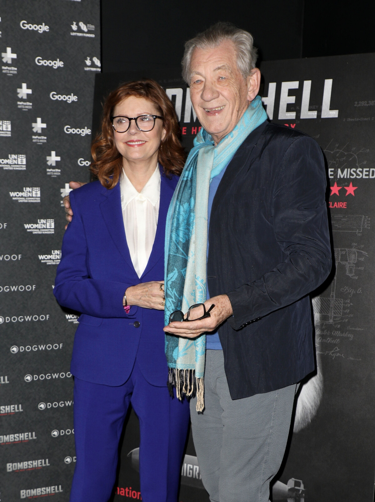 Photo : Susan Sarandon et Ian McKellen lors de la première du film ...