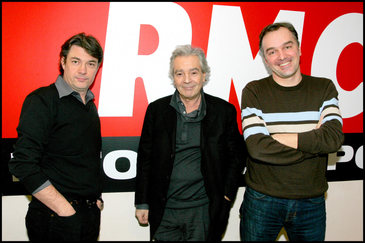 Photo : ALAIN MARSCHALL, PIERRE ARDITI ET OLIVIER TRUCHOT A RMC ...