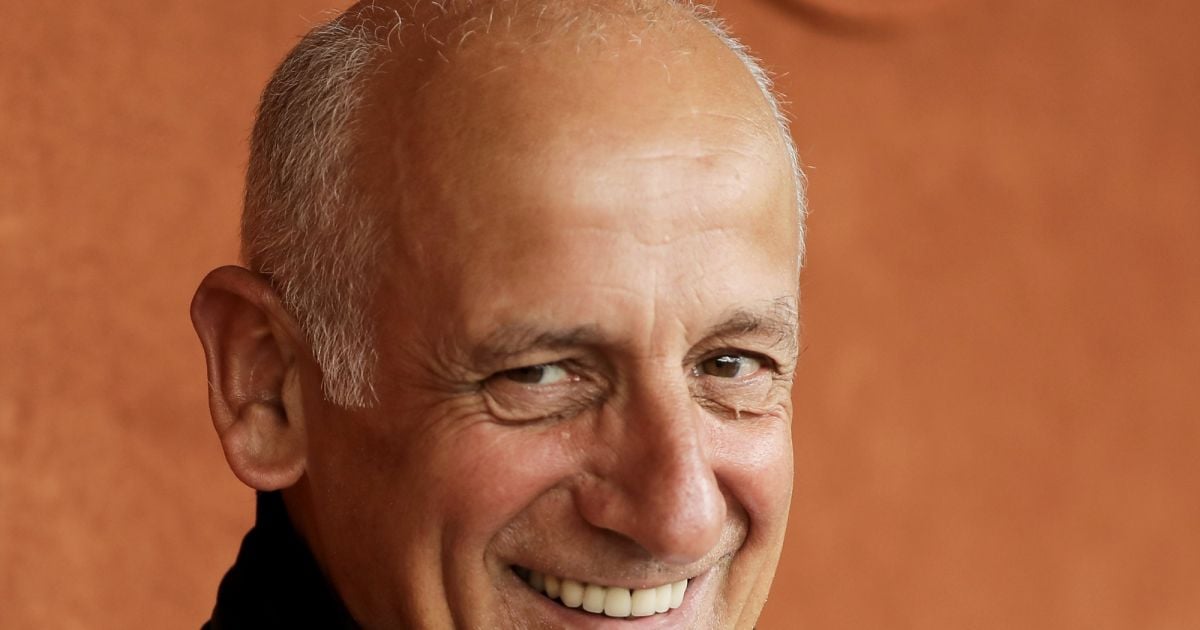 Jean-Michel Apathie au village des Internationaux de France de Tennis ...