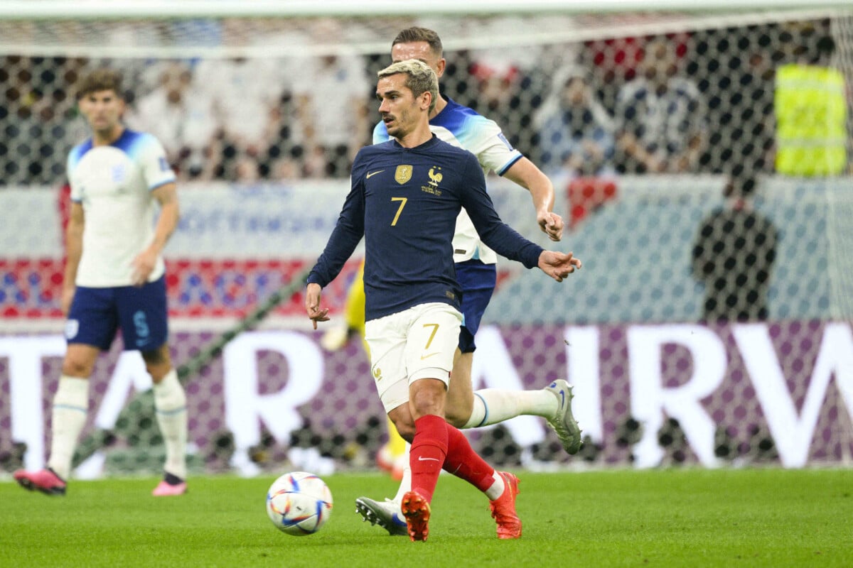 Photo : GRIEZMANN Antoine (FRA) au match de football de quart de finale ...
