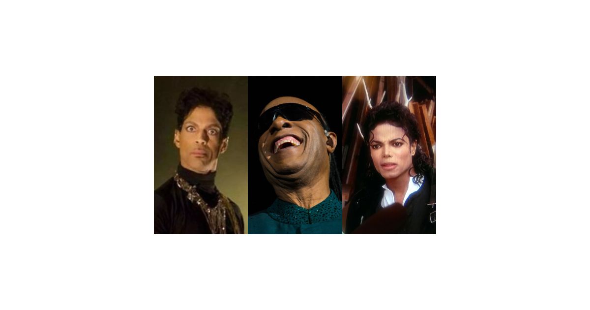 Il s'agit du rappeur et producteur Dr. Dre. Prince, Stevie Wonder et ...