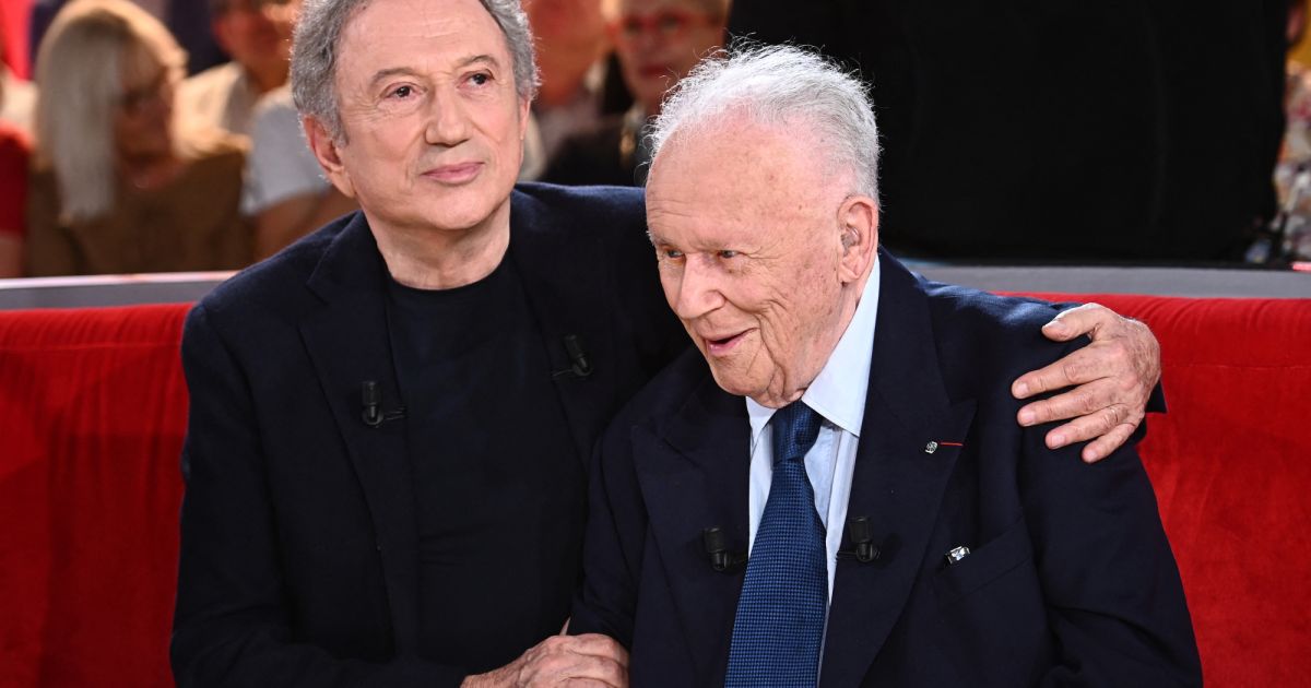 Exclusif -Michel Drucker et Philippe Bouvard - Enregistrement de l ...