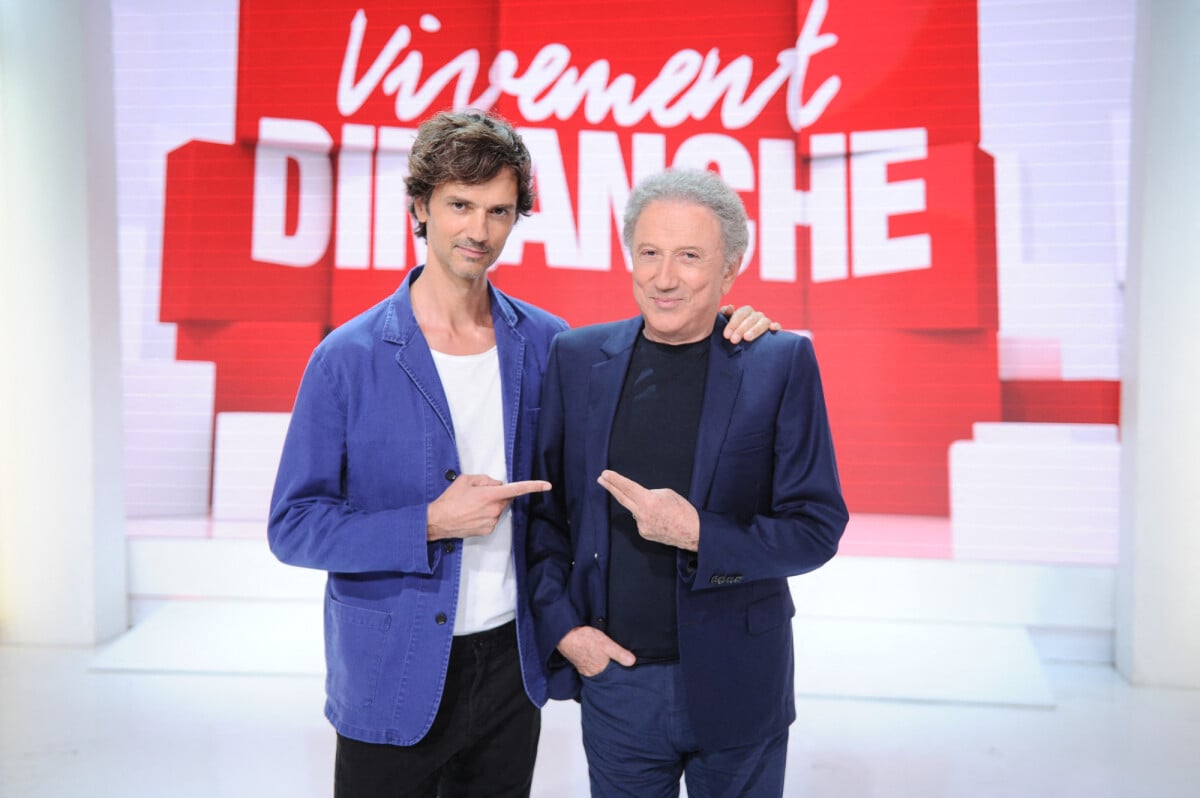 Photo : Exclusif - David Jarre et Michel Drucker - Enregistrement de l ...