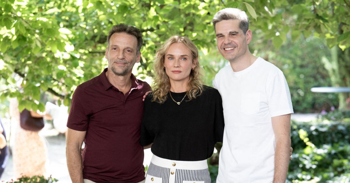 Mathieu Kassovitz, Diane Kruger and Director Yann Gozlan attend the ...
