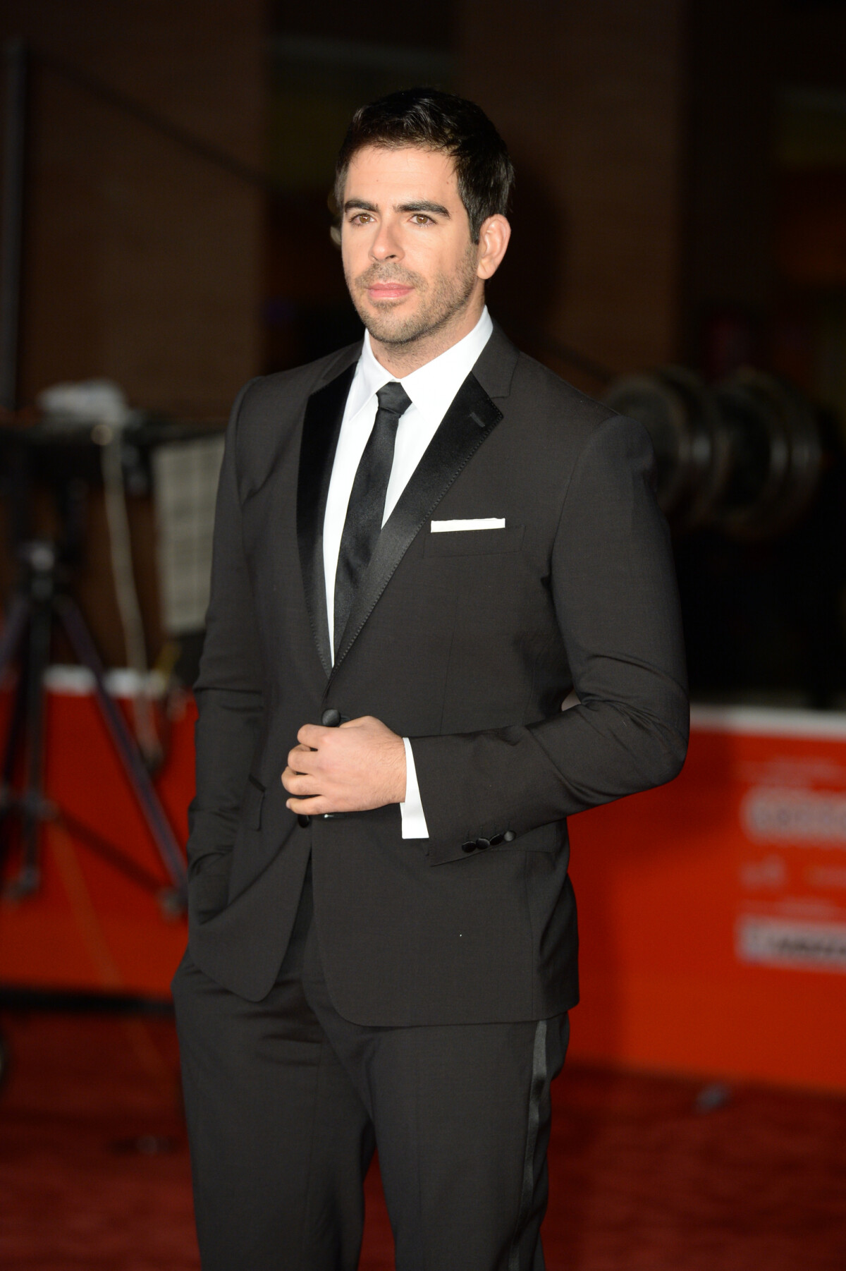 Photo : Eli Roth lors de la premiere du film "The Green Inferno" a l ...