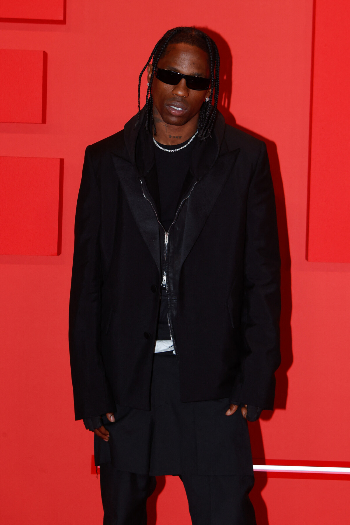 Photo : Travis Scott - Photocall de la soirée "The Idol" au Palm Beach ...