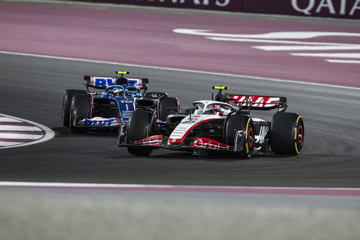 Photo : 27 HULKENBERG Nico (ger), Haas F1 Team VF-23 Ferrari, action 10 ...