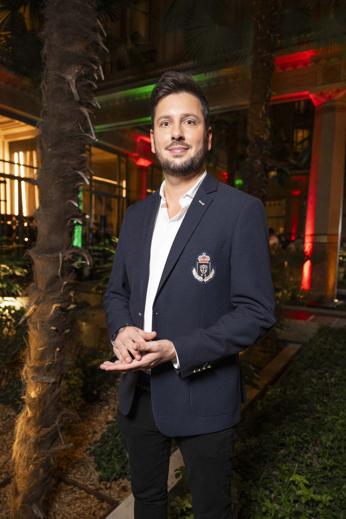 Photo : Exclusif - Maxime Guény lors de l'inauguration du Restaurant ...