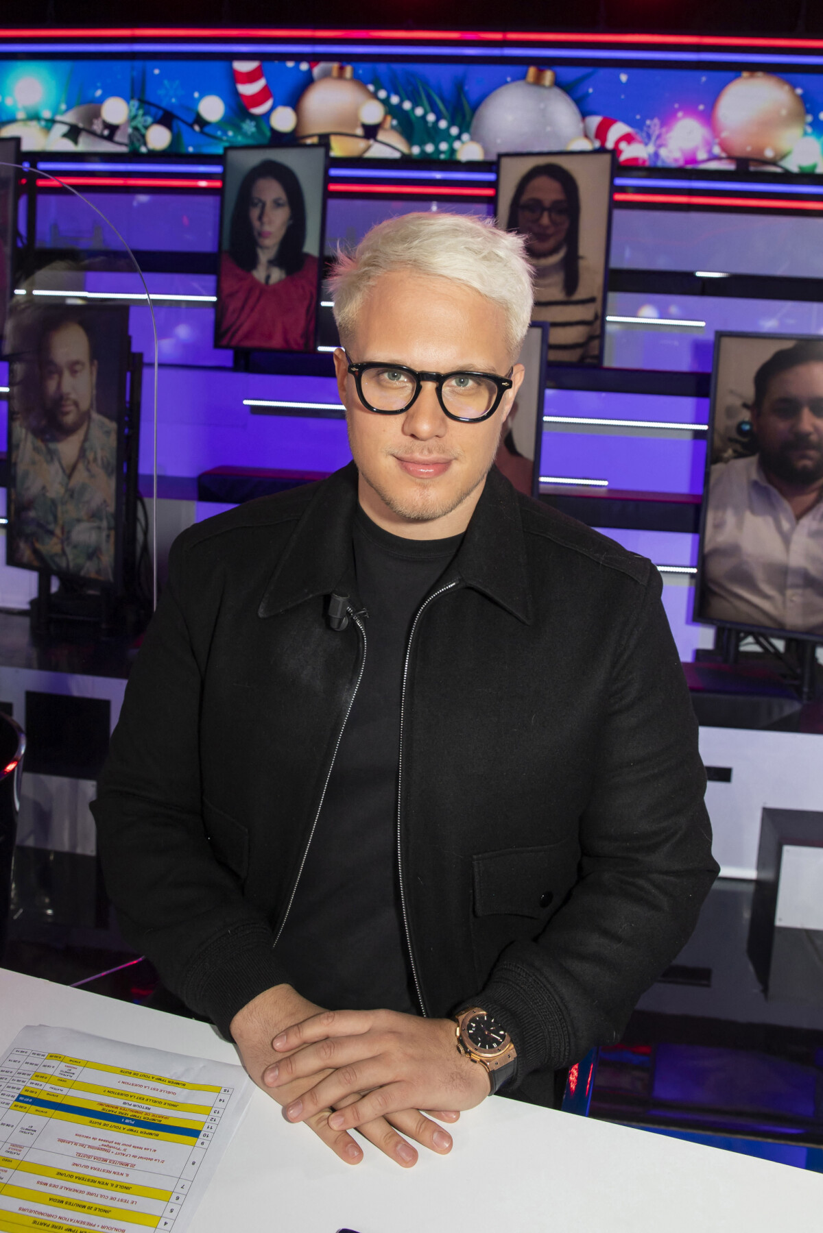 Photo : Exclusif - Guillaume Genton - Enregistrement de l'émission ...