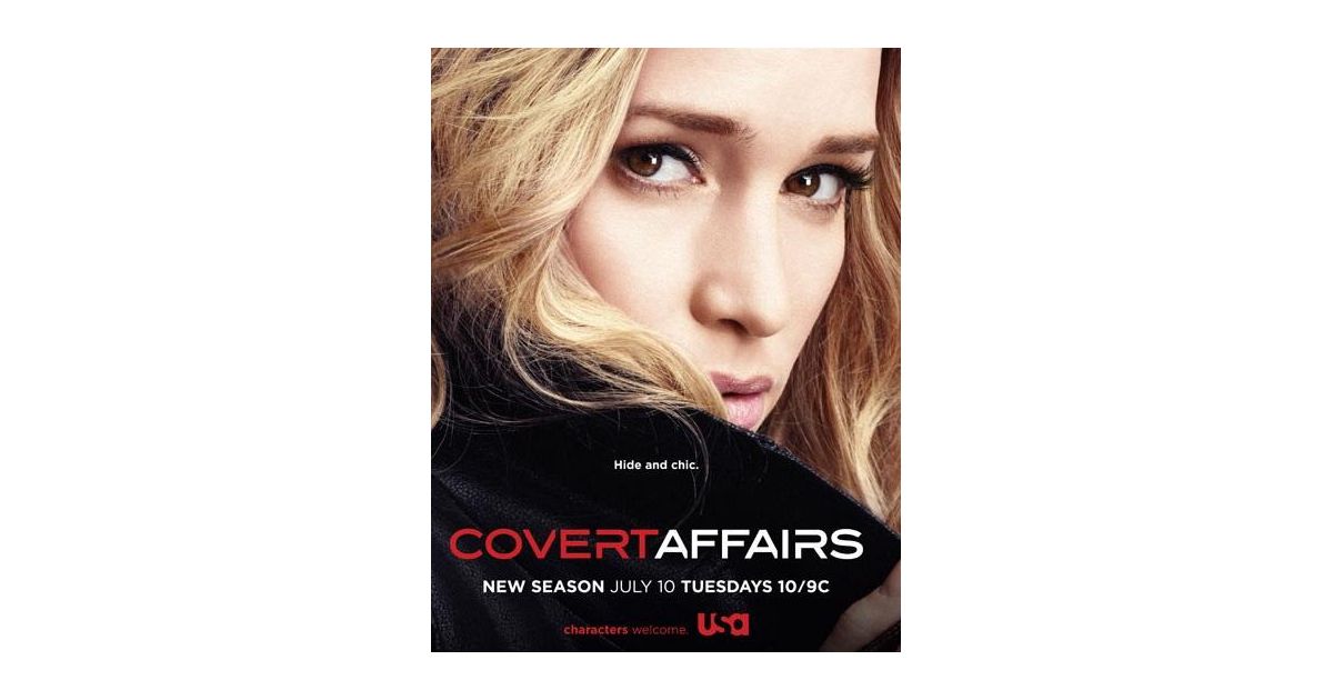 Poster de la saison 3 de Covert Affairs - Purebreak