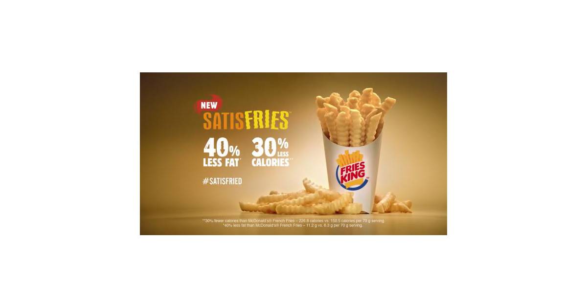 Burger King présente ses nouvelles frites - Purebreak