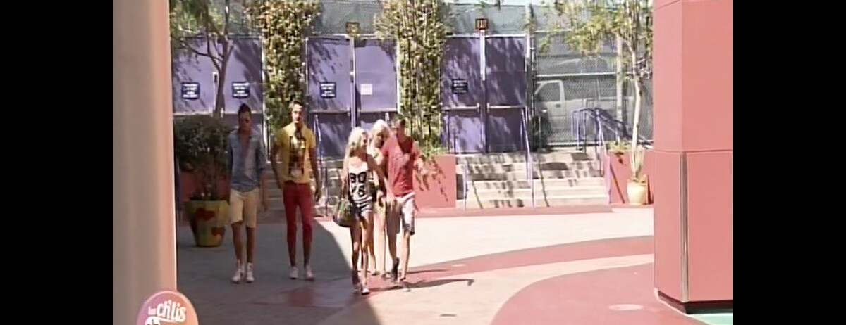 Photo : Les Ch'tis à Hollywood : Christopher, Adixia, Charles, Sofiane et Shanekl sont partis ...