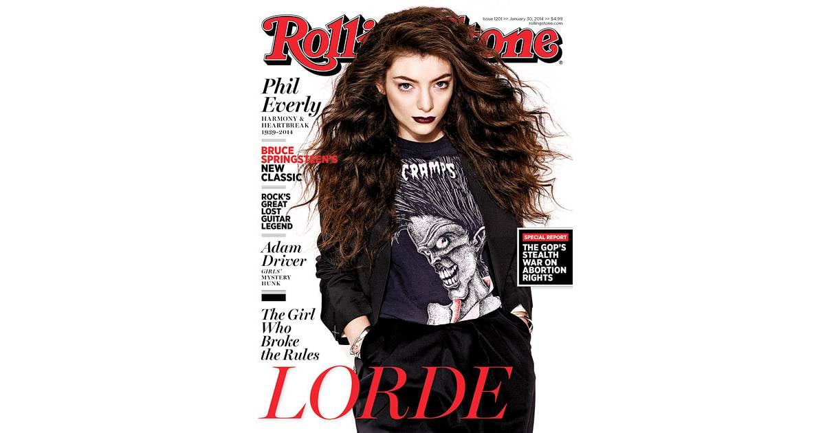 Lorde en Une du magazine Rolling Stone - Purebreak