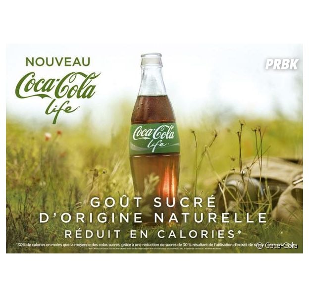 Coca-Cola Life : le Coca-Cola vert débarque en France le... - Purebreak