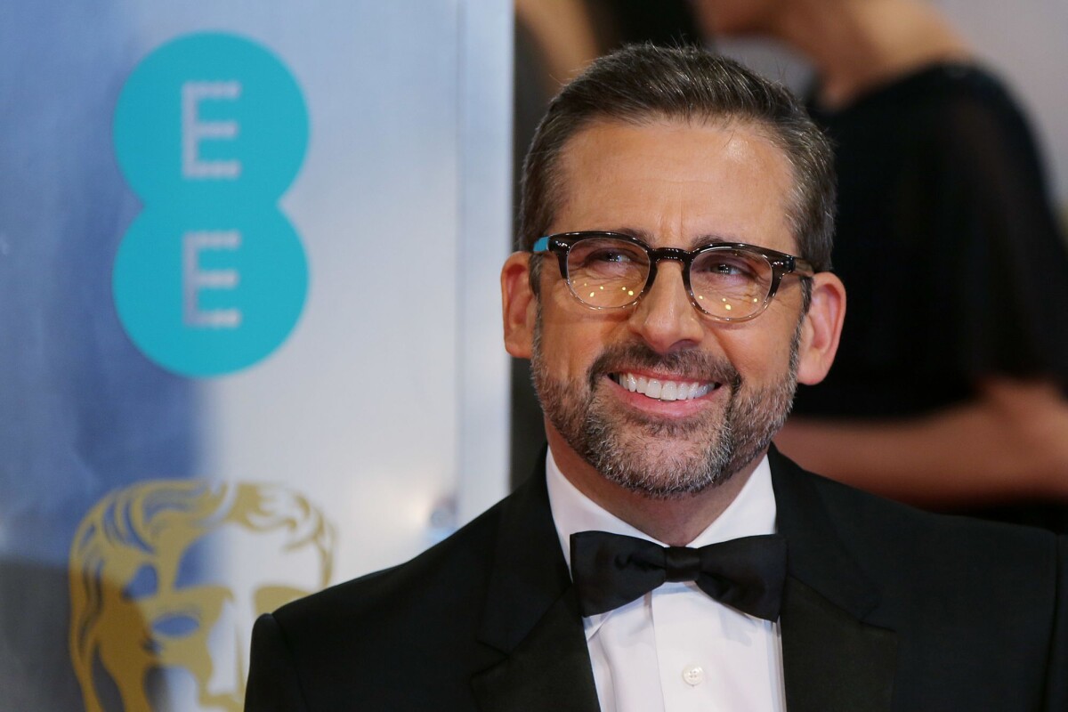 Photo : Steve Carrell sur le tapis-rouge des BAFTA le 8 février 2015 à ...