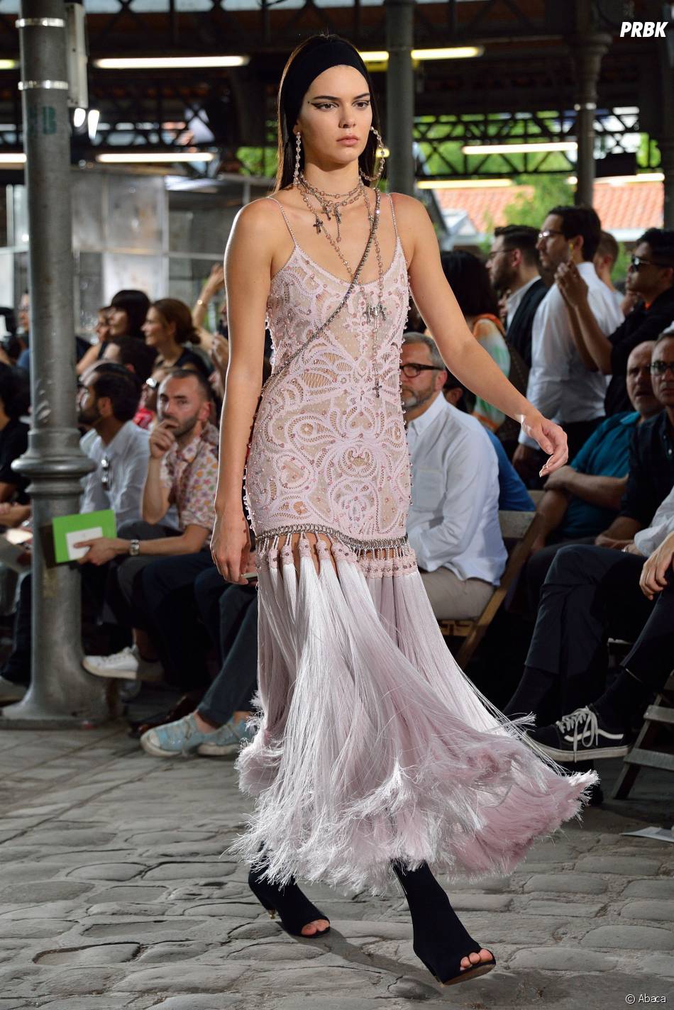 Kendall Jenner lors du défilé Givenchy, le 26 juin 2015, à Paris ...