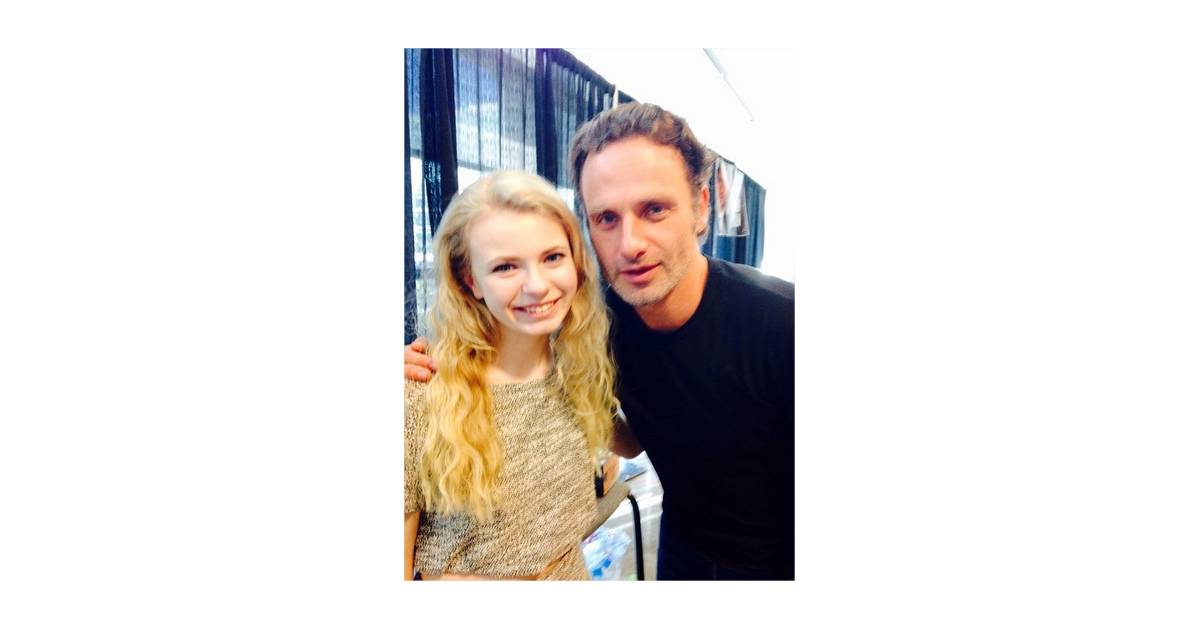 The Walking Dead : Addy Miller, la première zombie, et Andrew Lincoln ...