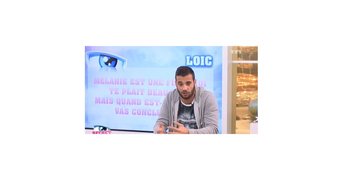 Loïc (Secret Story 9) pas encore prêt à sauter le pas avec Mélanie ...