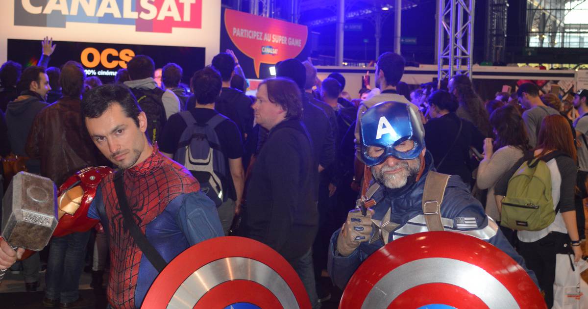 Comic Con Paris 2015 : Captain America et un mélange des héros Marvel ...