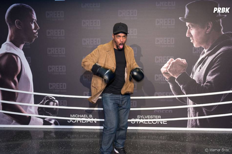 Nick Mukoko à l'avant-première de Creed à Paris le 7 janvier 2016 ...