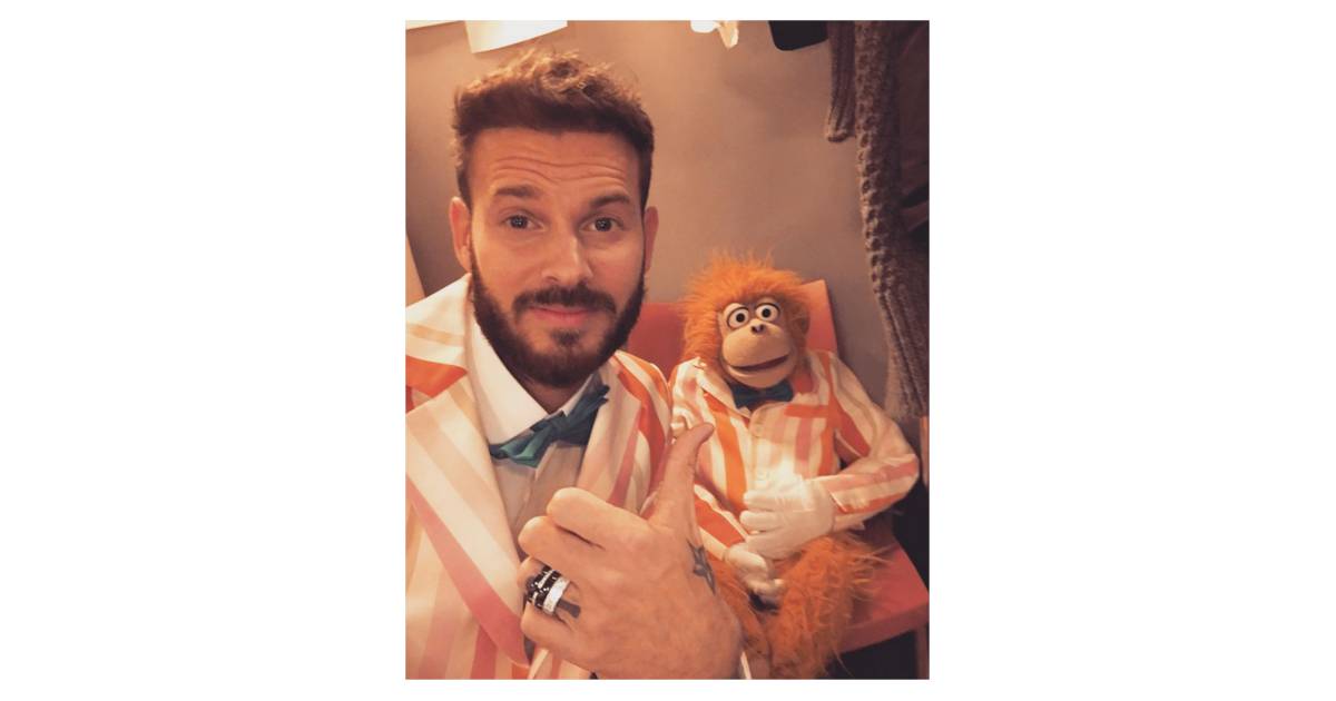 M. Pokora et la marionette de Jeff Panaloc dans les coulisses des ...