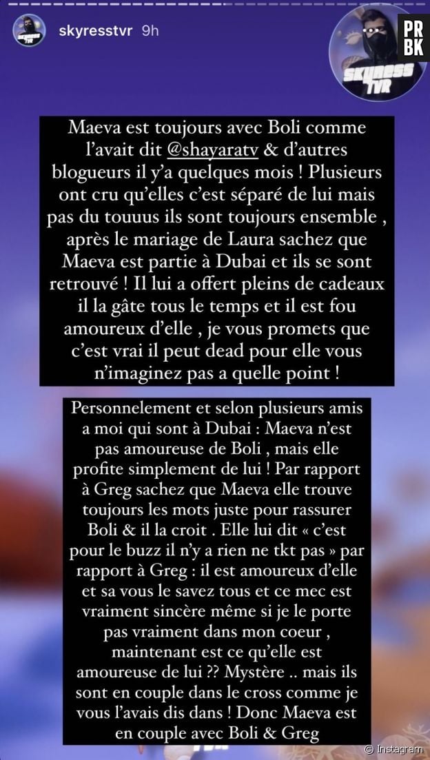 Maëva Ghennam, un ménage à trois ? En plus de Greg, elle serait ...