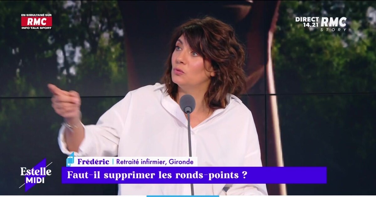"Je vais être obligée de vous couper" : Estelle Denis s'emporte contre ...