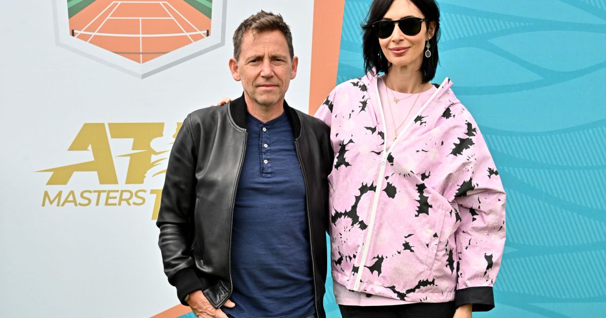 Daniel Riolo et sa compagne Géraldine Maillet - Célébrités en tribune ...